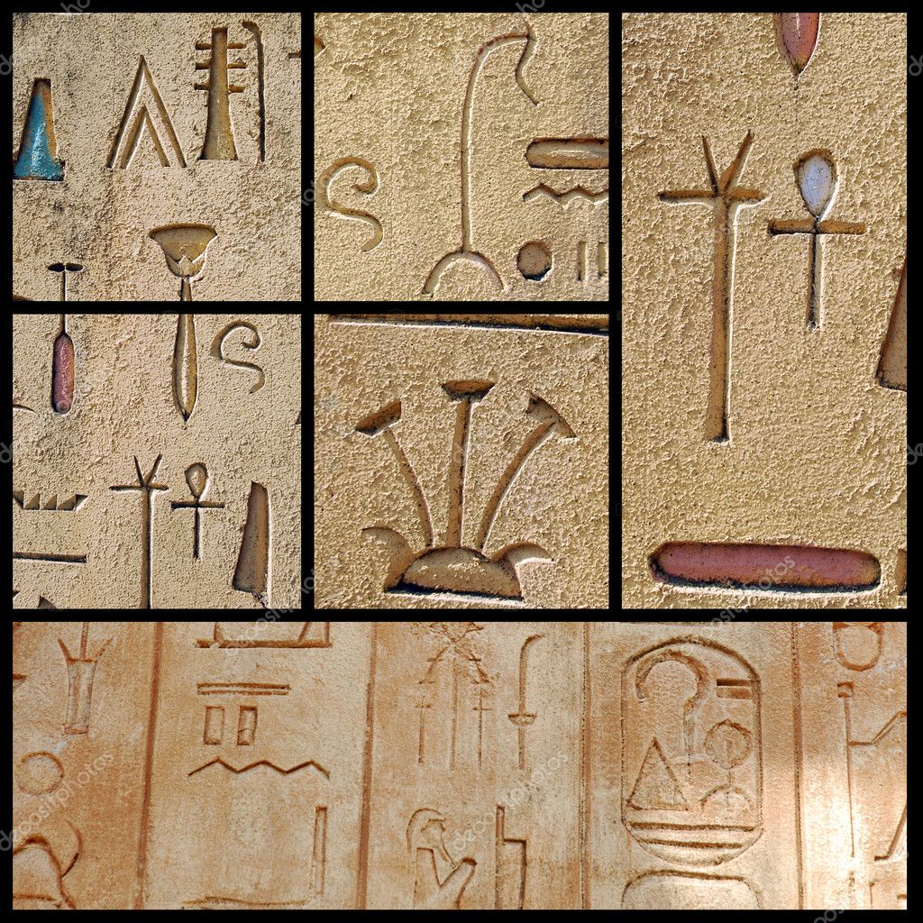 Hieroglyphics — Stock Photo © francofox #6828994