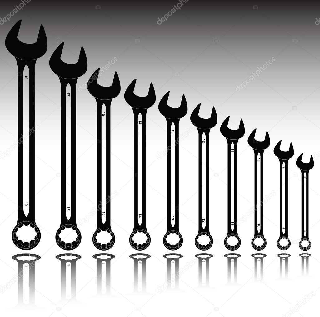 Mechanic tool vector illustration — Stock Photo © drgaga #6945495