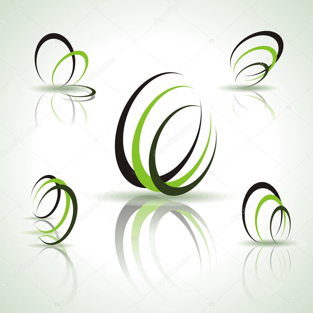 Abstract symbols — Stock Vector © Success_ER #7678570