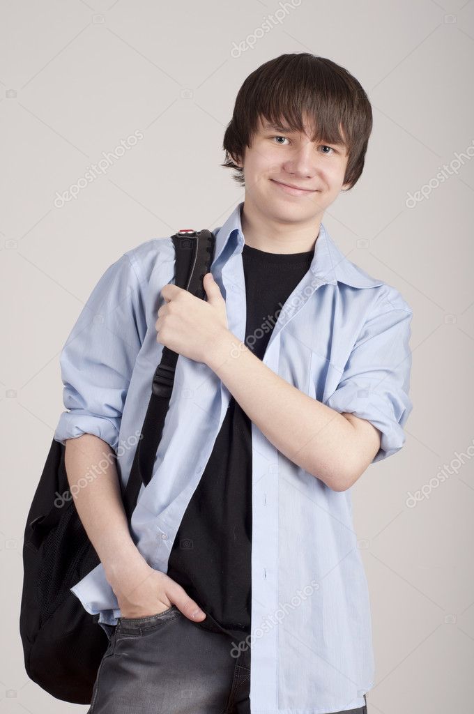 Stock image of university student — Stock Photo © Khakimullin #7588677