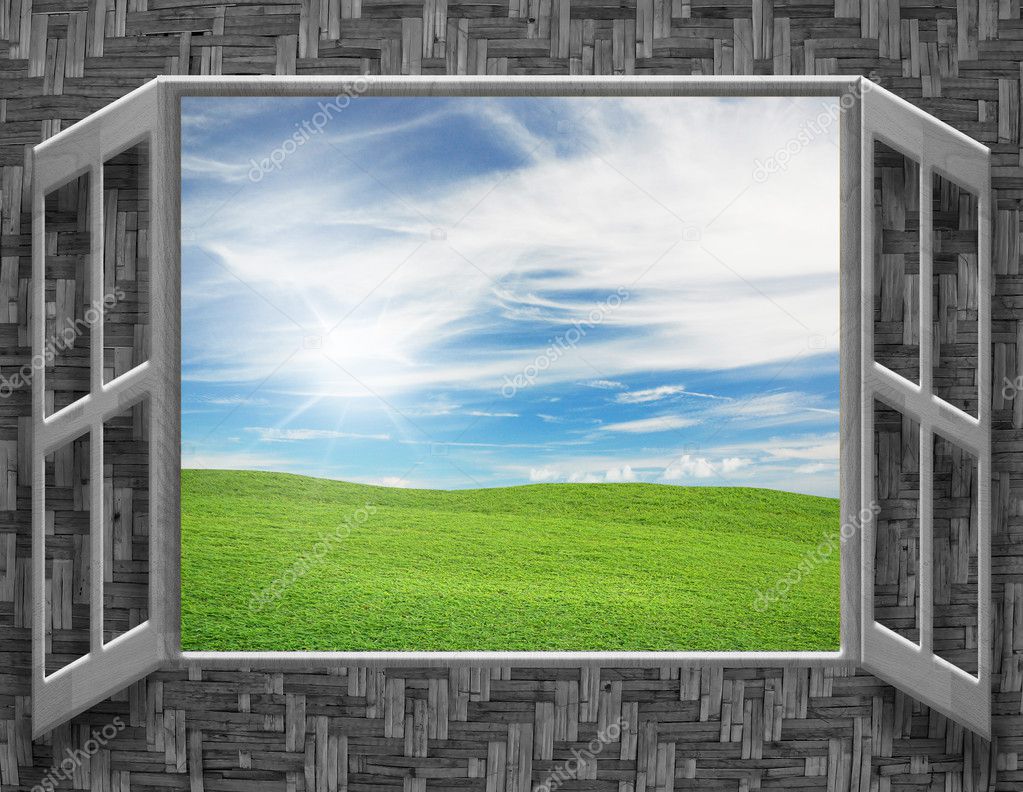 Outside the window Stock Photo by ©arztsamui 7809900