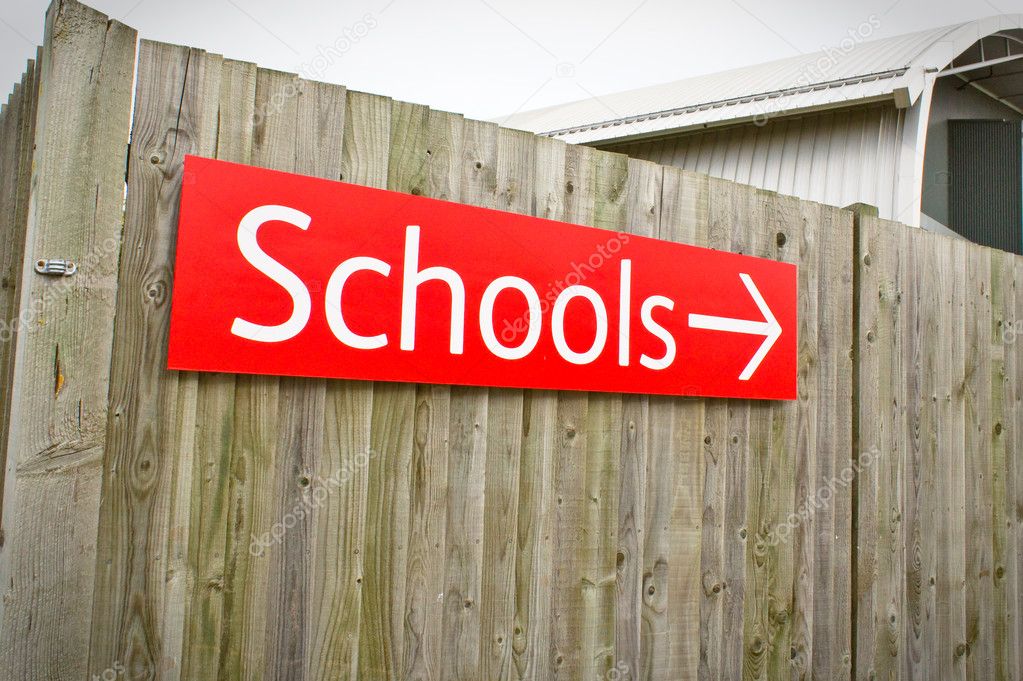 School sign — Stock Photo © trgowanlock #7504122