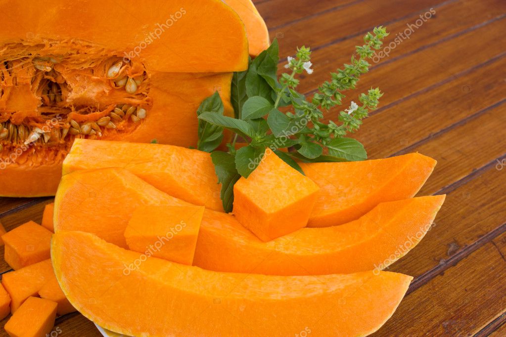 Edible pumpkin — Stock Photo © lola19 #7371553
