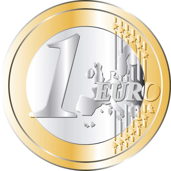 1 euro — Stock Vector © scusi0-9 #2934882