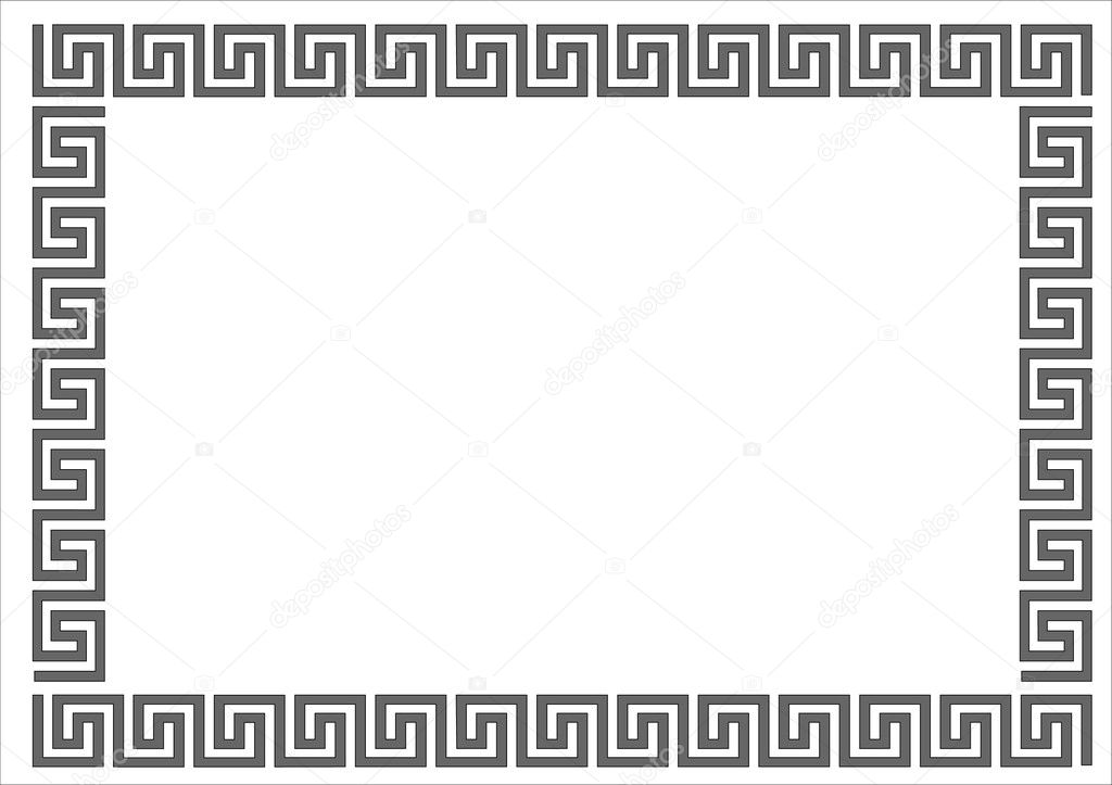 Greek frame. — Stock Vector © A-R-T-U-R #7298867