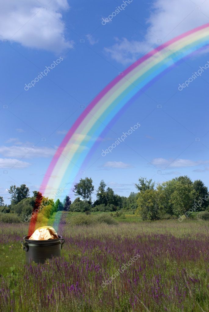 Pot of Gold — Stock Photo © AlphaBaby #7167368
