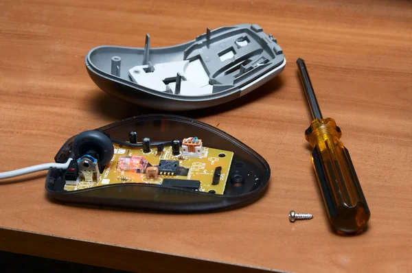 Repair of the computer mouse. — Stock Photo © romanwhite #6774497