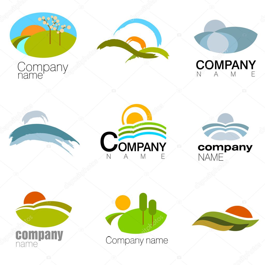 Abstract nature symbol Stock Vector Image by ©bogalo #6931682