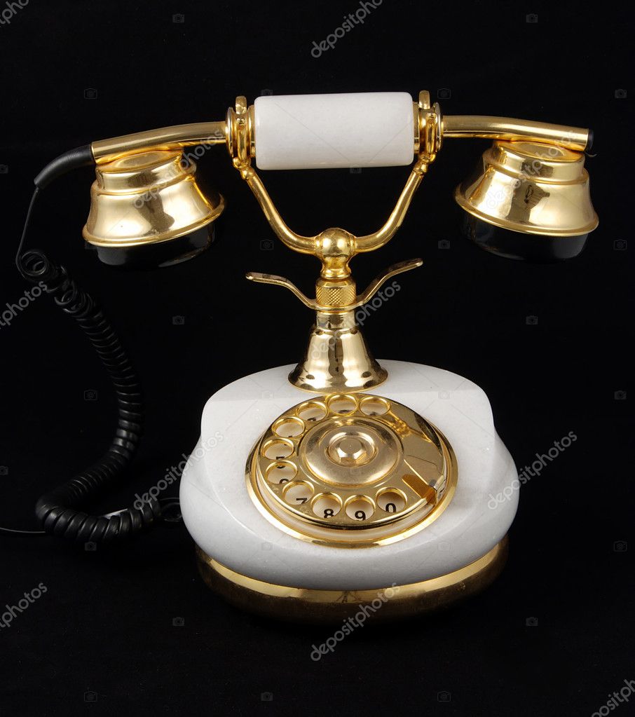 Ancient telephone Stock Photo by ©fyletto 6806853