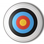 Printable archery target background. Stock Photo by ©vectorguy 252856164