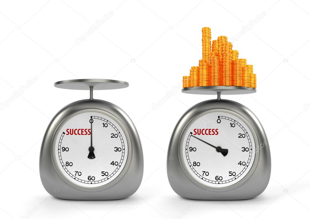 Success measurement Stock Photo by ©z576 6944630