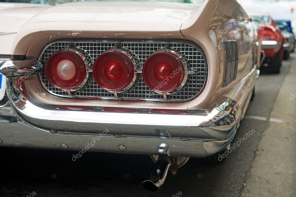 Rear end old car – Stock Editorial Photo © mark52 #6989956