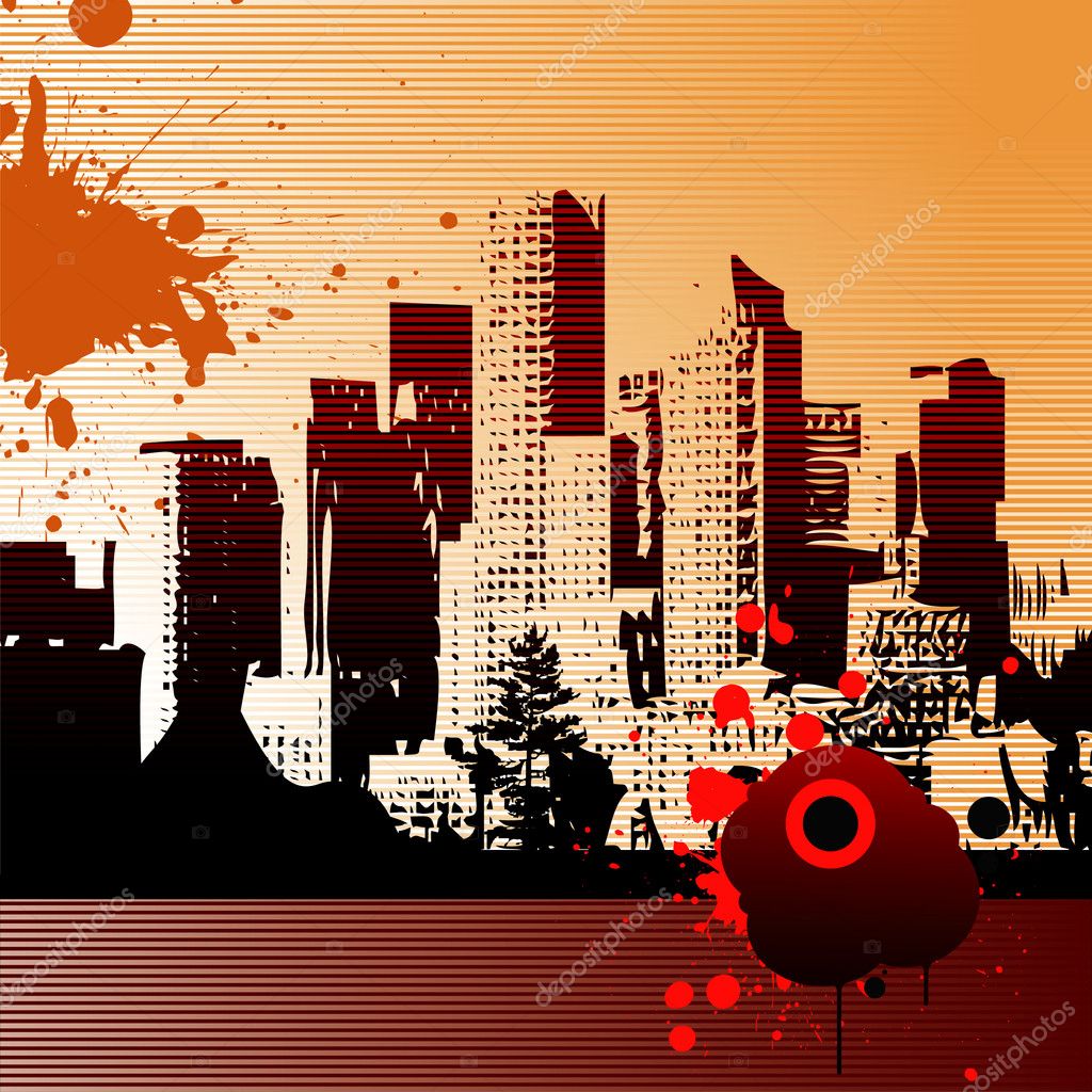 Vector urban art Stock Vector Image by ©artalex #7022923
