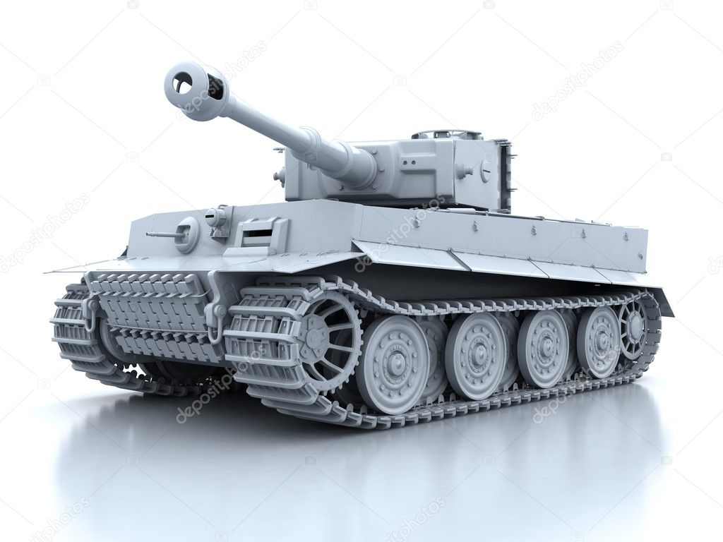 Tiger tank — Stock Photo © AntonSav #7108909