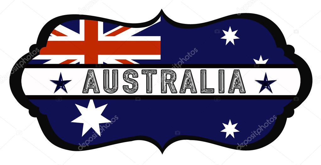 Australia shield Stock Illustration by ©gguy #7251871