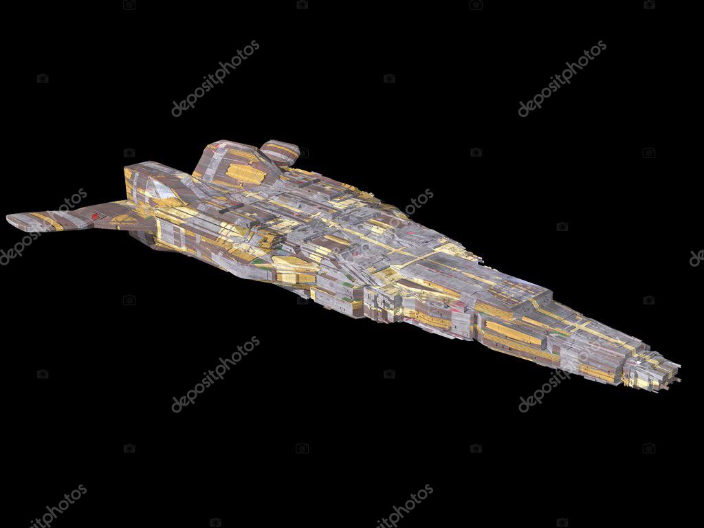 Spaceship — Stock Photo © innovari #7210987