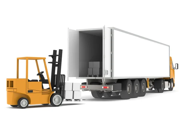 Loading the truck Stock Photos, Royalty Free Loading the truck Images ...