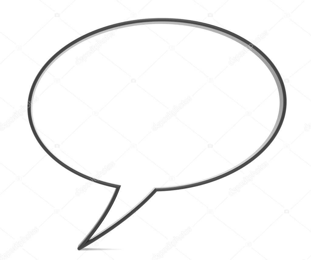 tekstballon — Stockfoto © JohanH #7429451