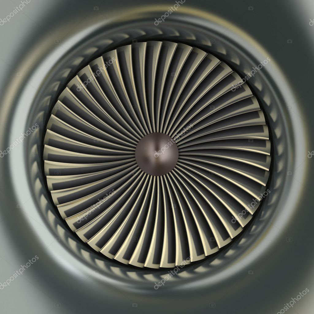 Gas Turbine Jet Engine Stock Photo by ©Alexmit 7243075