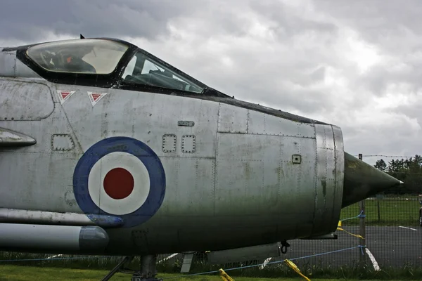 Front Fuselage of Meteor Fighter Jet Aircraft — Stock Photo © yerman ...