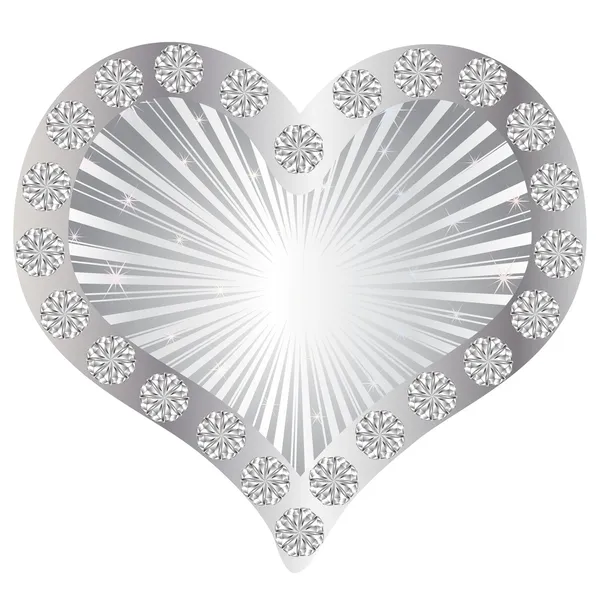 Crystal heart Vector Art Stock Images | Depositphotos