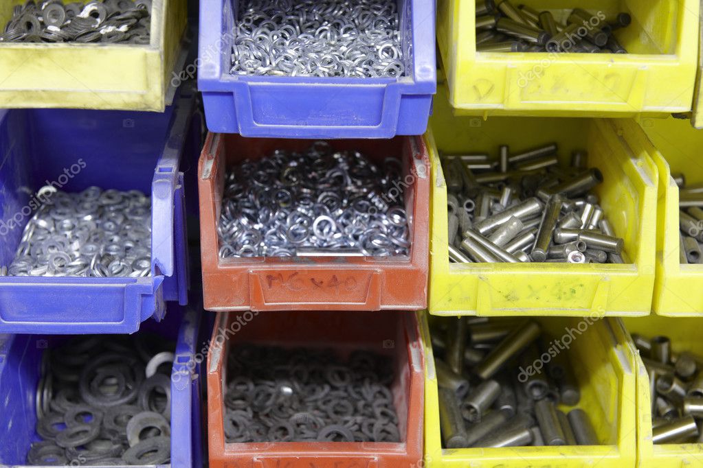 Metal washers — Stock Photo © gemphoto #7799109