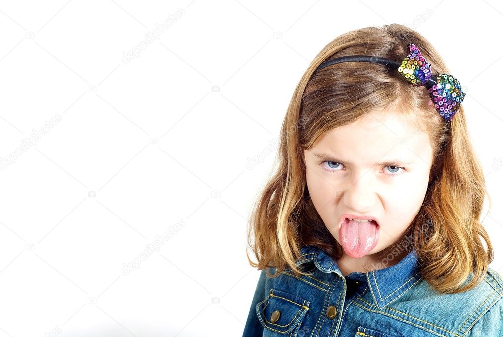 Grumpy Girl Stock Photo by ©vally_home 7956195